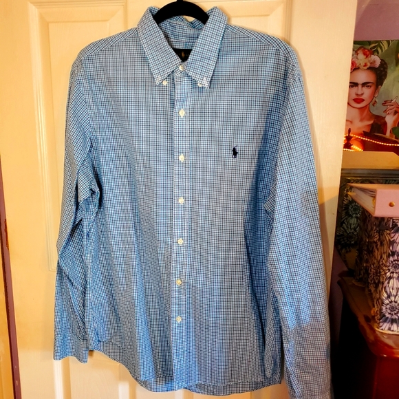 Ralph Lauren | Shirts | Ralph Lauren Mens Button Down Long Sleeve Shirt 0 Cotton Slimfi | Poshmark
